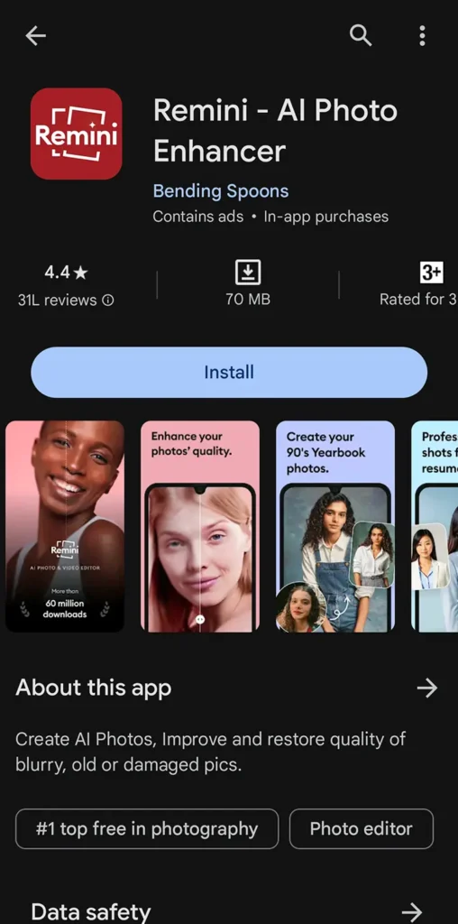 How to Generate Future Baby Face from Parents Photo using Remini AI